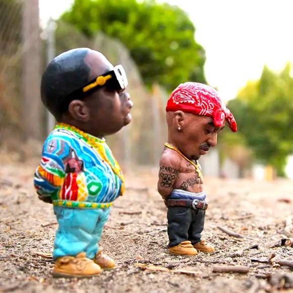 Other | Rapper Resin Figure Home Decor 2 Pac Dope Ornament Tupac Rap ...